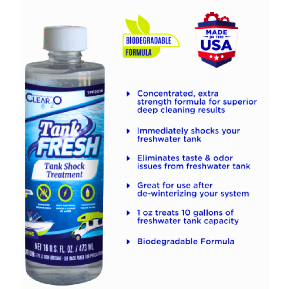 CLEAR2O® TANKFRESH TANK SHOCK TREATMENT TFF2016